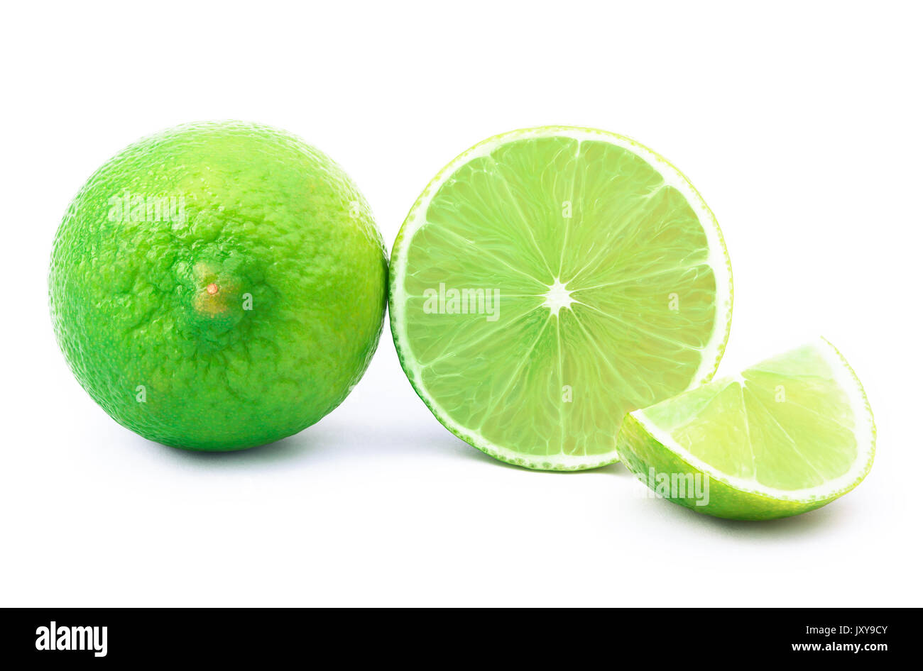 Fresh green limes Stock Photo - Alamy