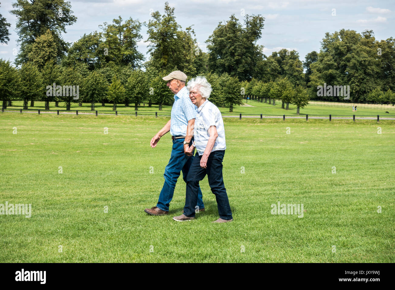 English Gentry Old Couple