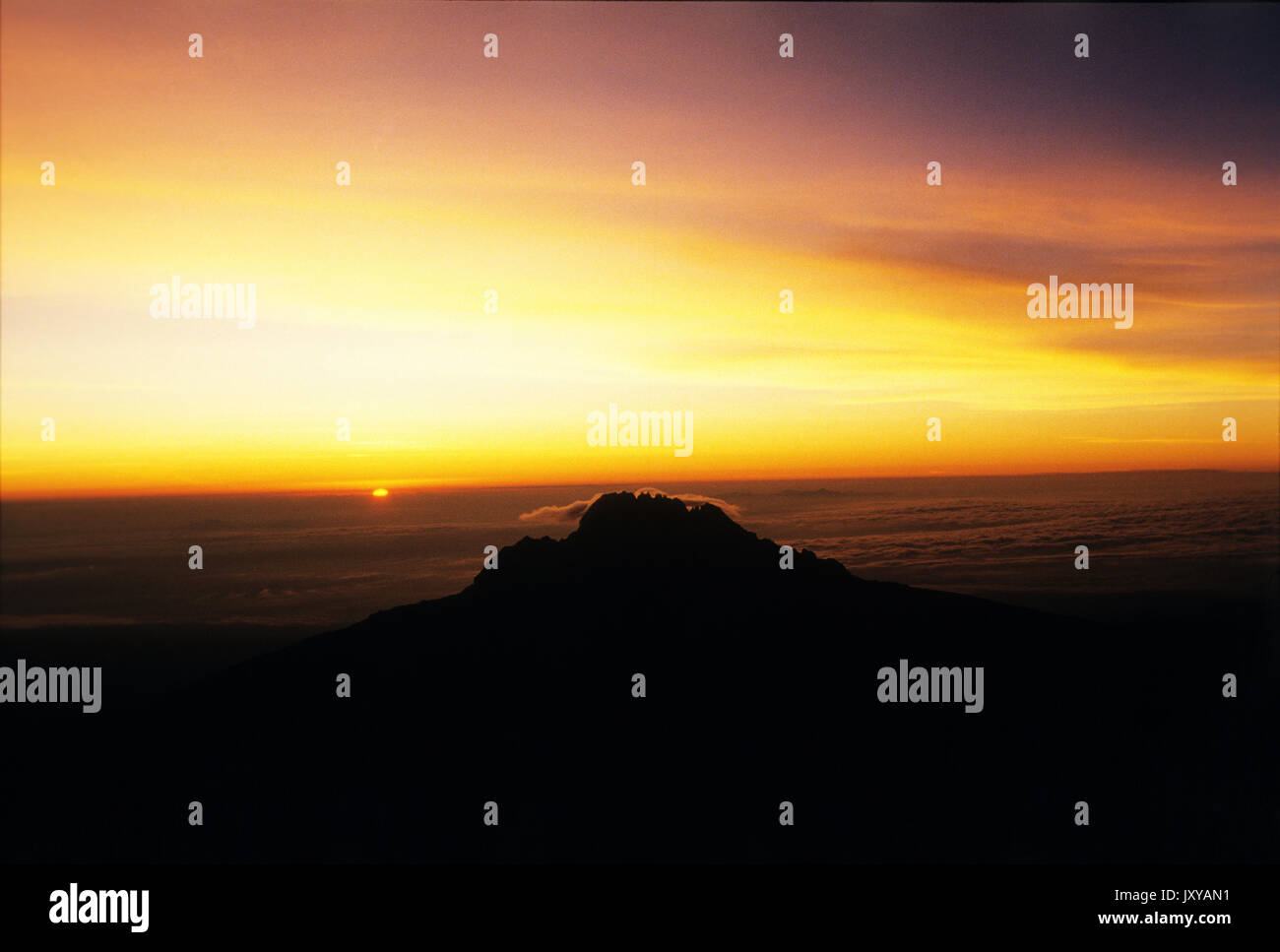 Mawenzi peak hi-res stock photography and images - Alamy