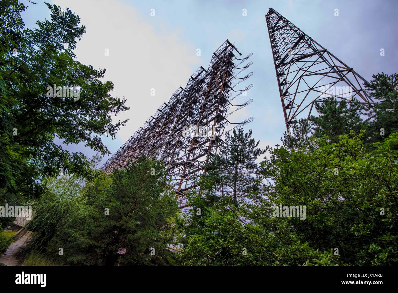 Cold War Duga RADAR Station Chernobyl Stock Photo - Alamy