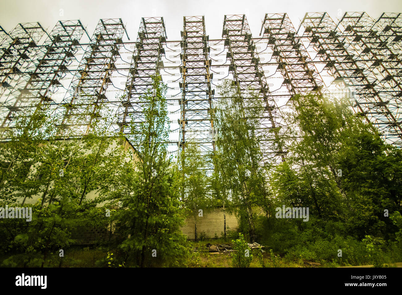 Cold War Duga RADAR Station Chernobyl Stock Photo - Alamy