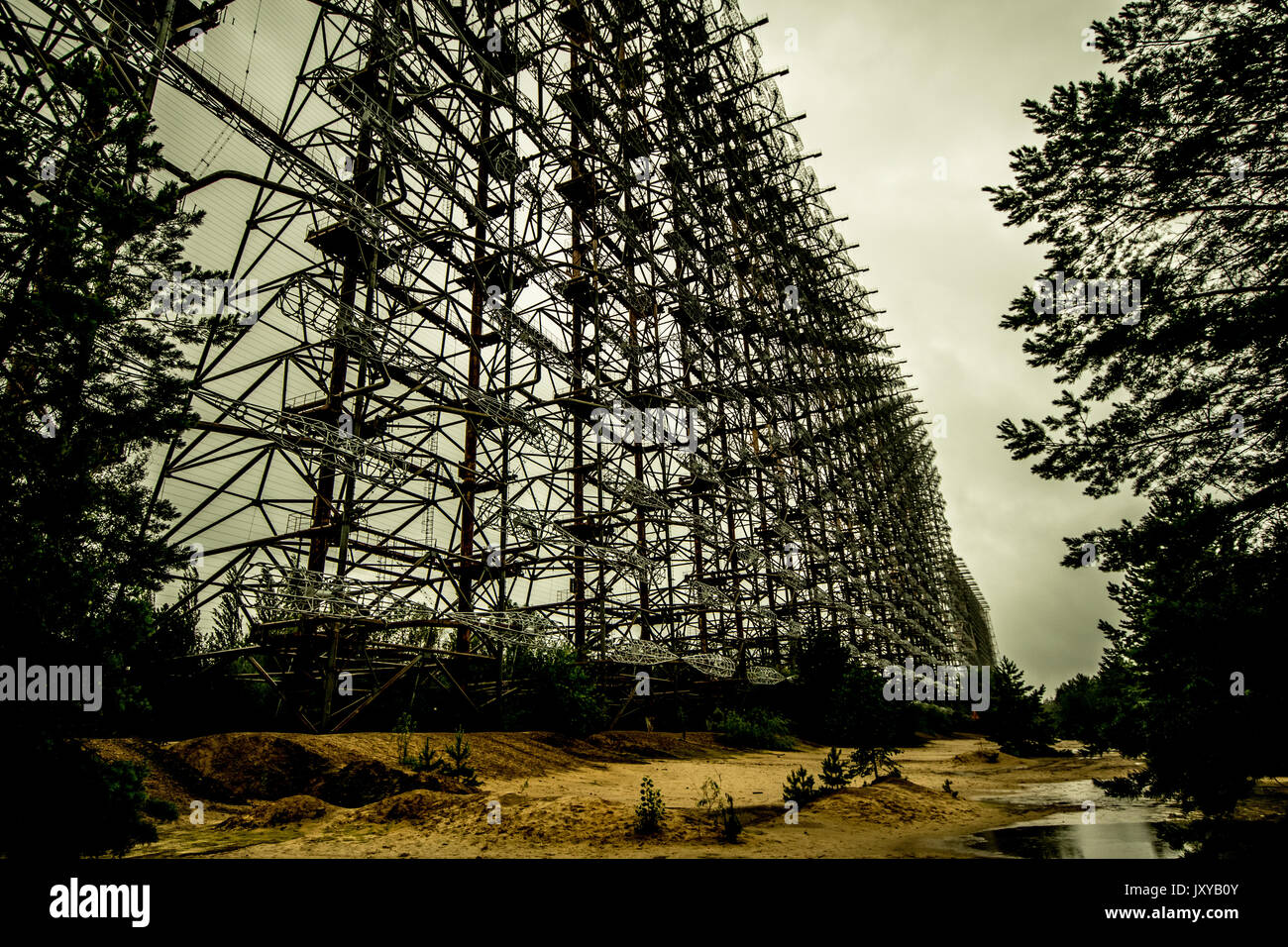 Cold War Duga RADAR Station Chernobyl Stock Photo - Alamy
