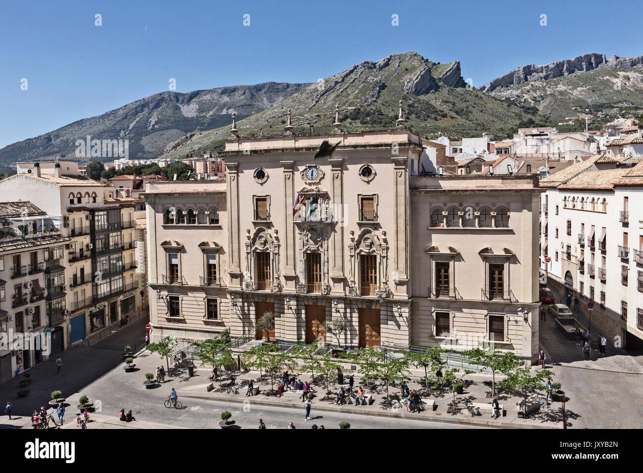 Town Hall of the city of Jaen, also known as Municipal Palace, placed ...