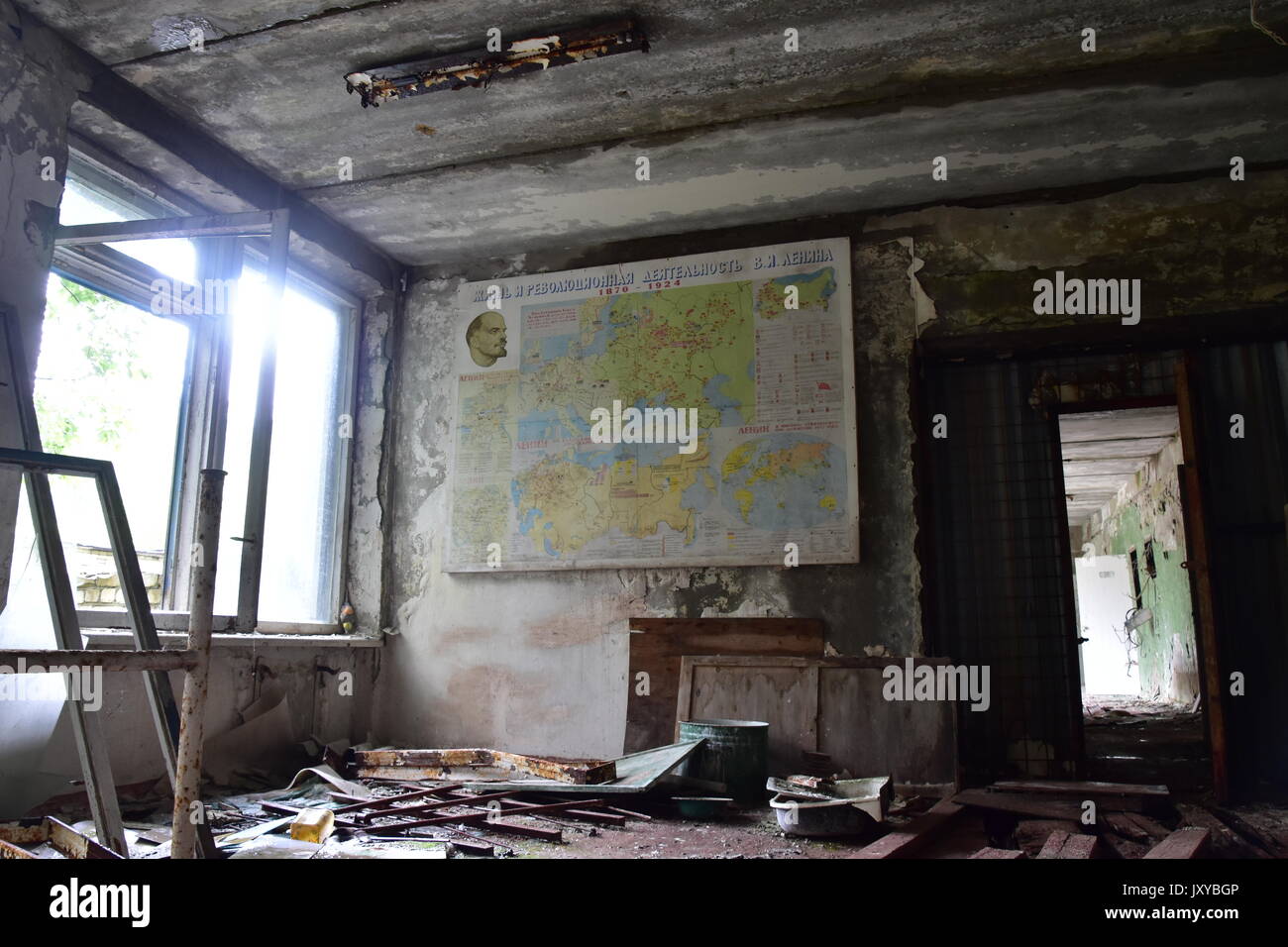 Pripyat abandoned nursery school chernobyl hi-res stock photography and ...
