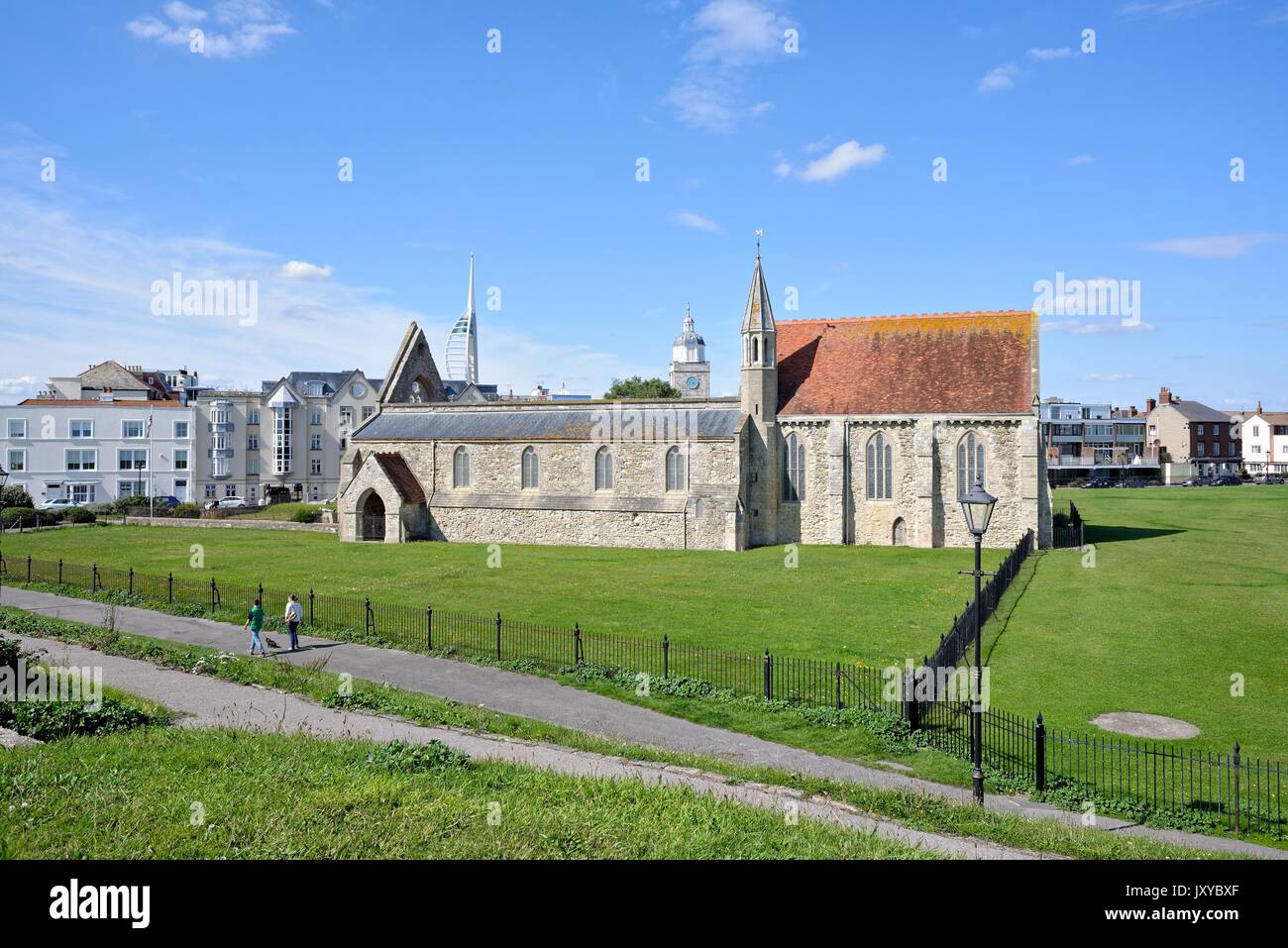 Garrison Church Old Portsmouth Hampshire UK Stock Photo - Alamy