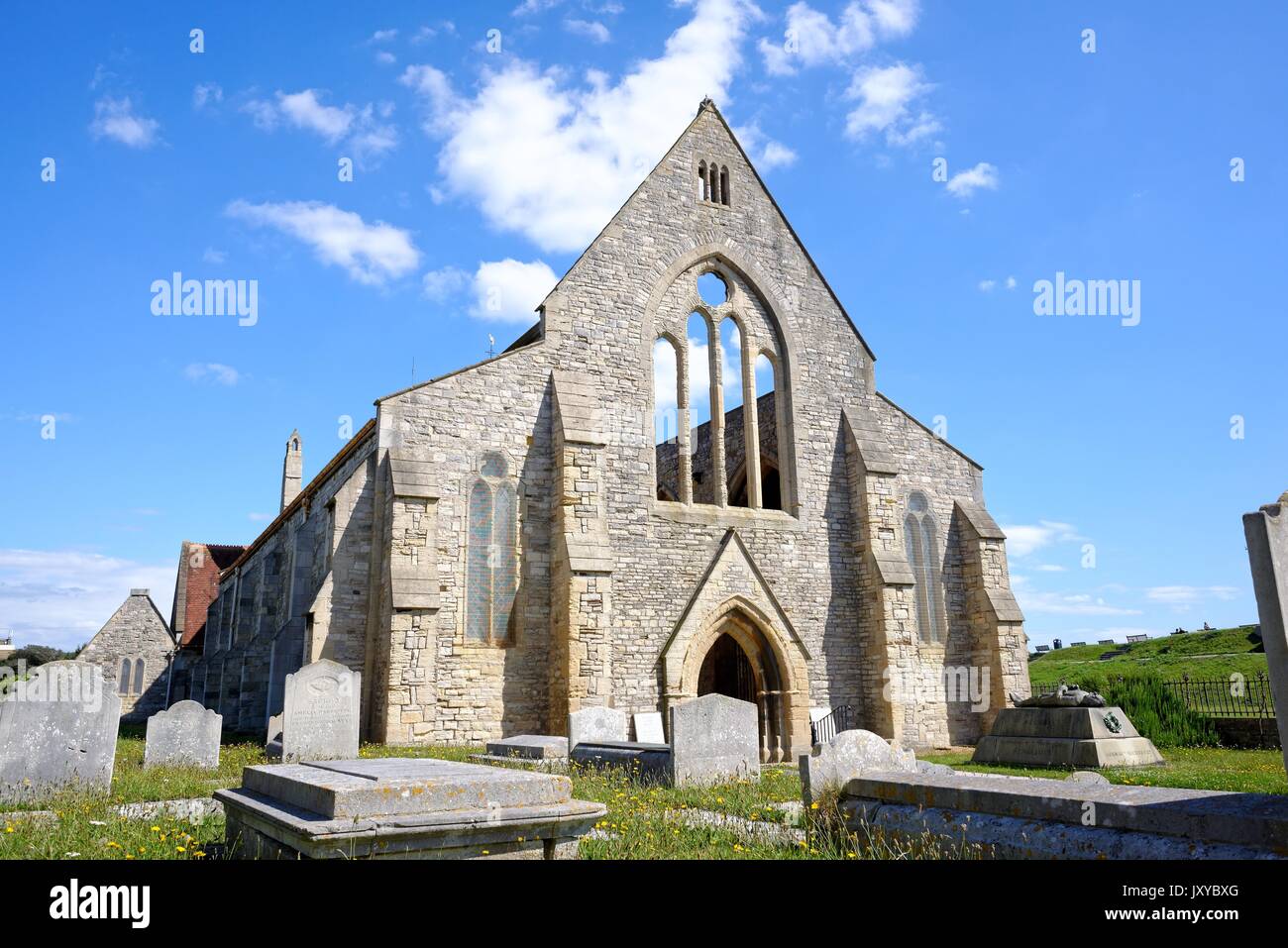 Old garrison church portsmouth hi-res stock photography and images - Alamy