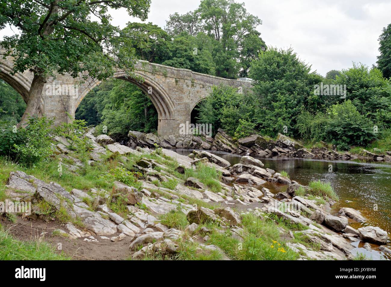 Kirkby lonsdale devils bridge hi-res stock photography and images - Alamy