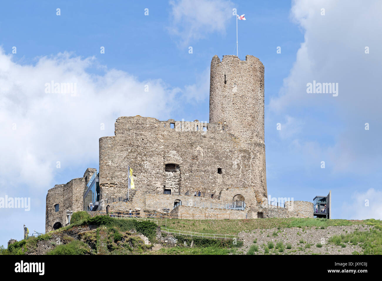 Bernkastel Castle Castle Kues Landshut High Resolution Stock ...