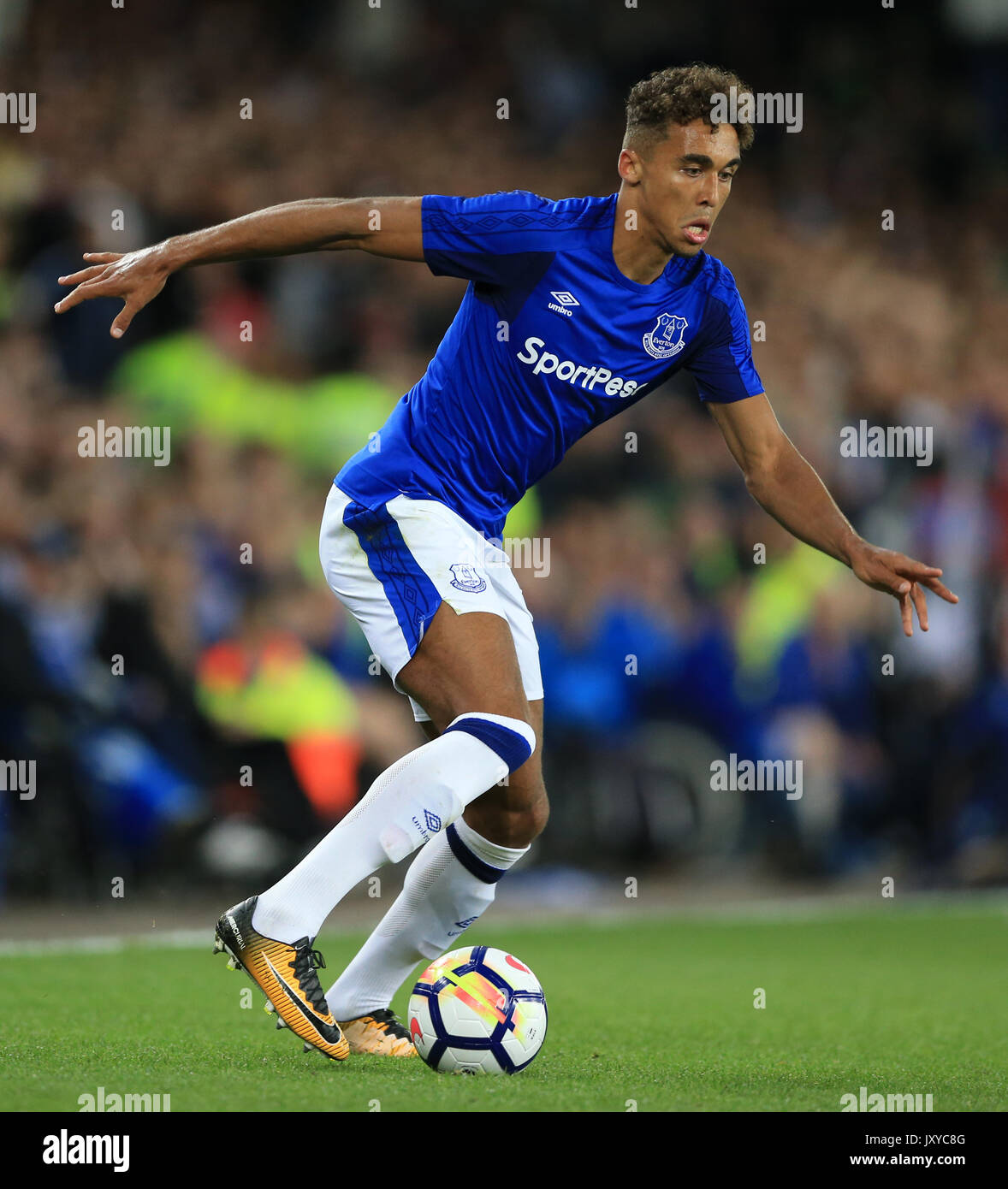 Everton's Dominic Calvert-Lewin during the UEFA Europa League Play-Off ...