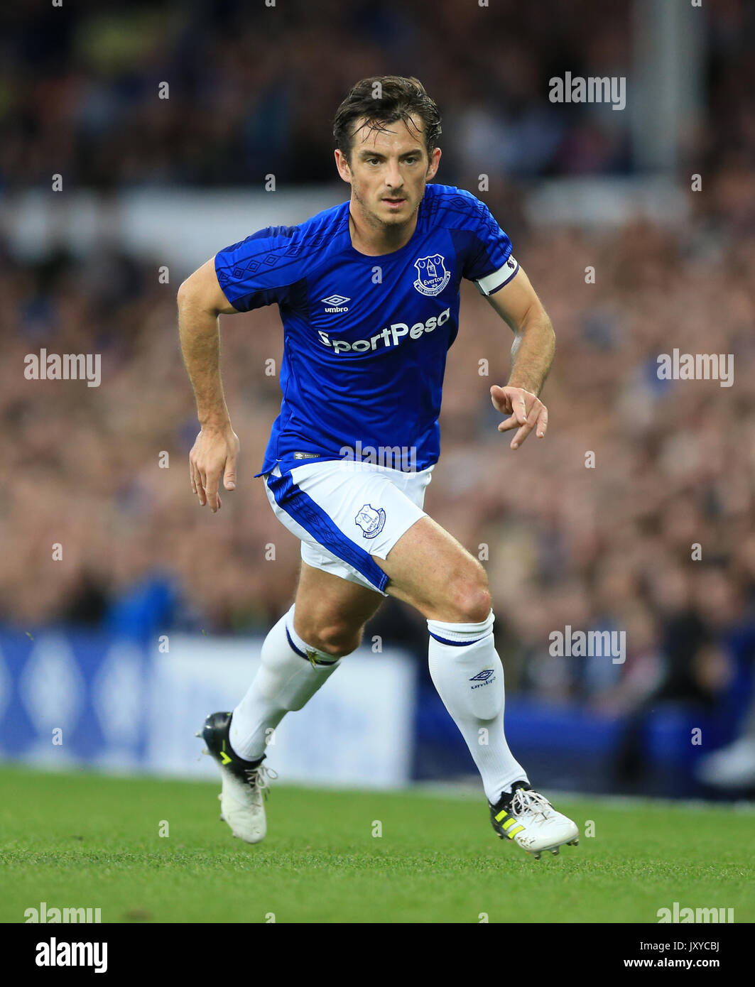 Everton's Leighton Baines during the UEFA Europa League Play-Off, First ...