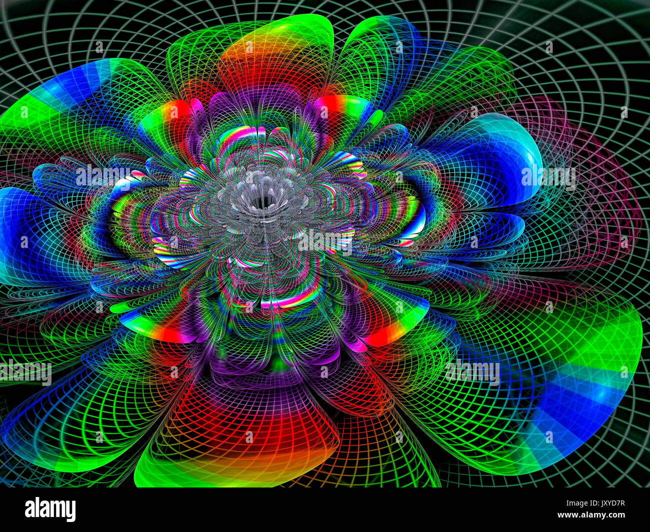 Abstract backdrop flower hi-res stock photography and images - Alamy