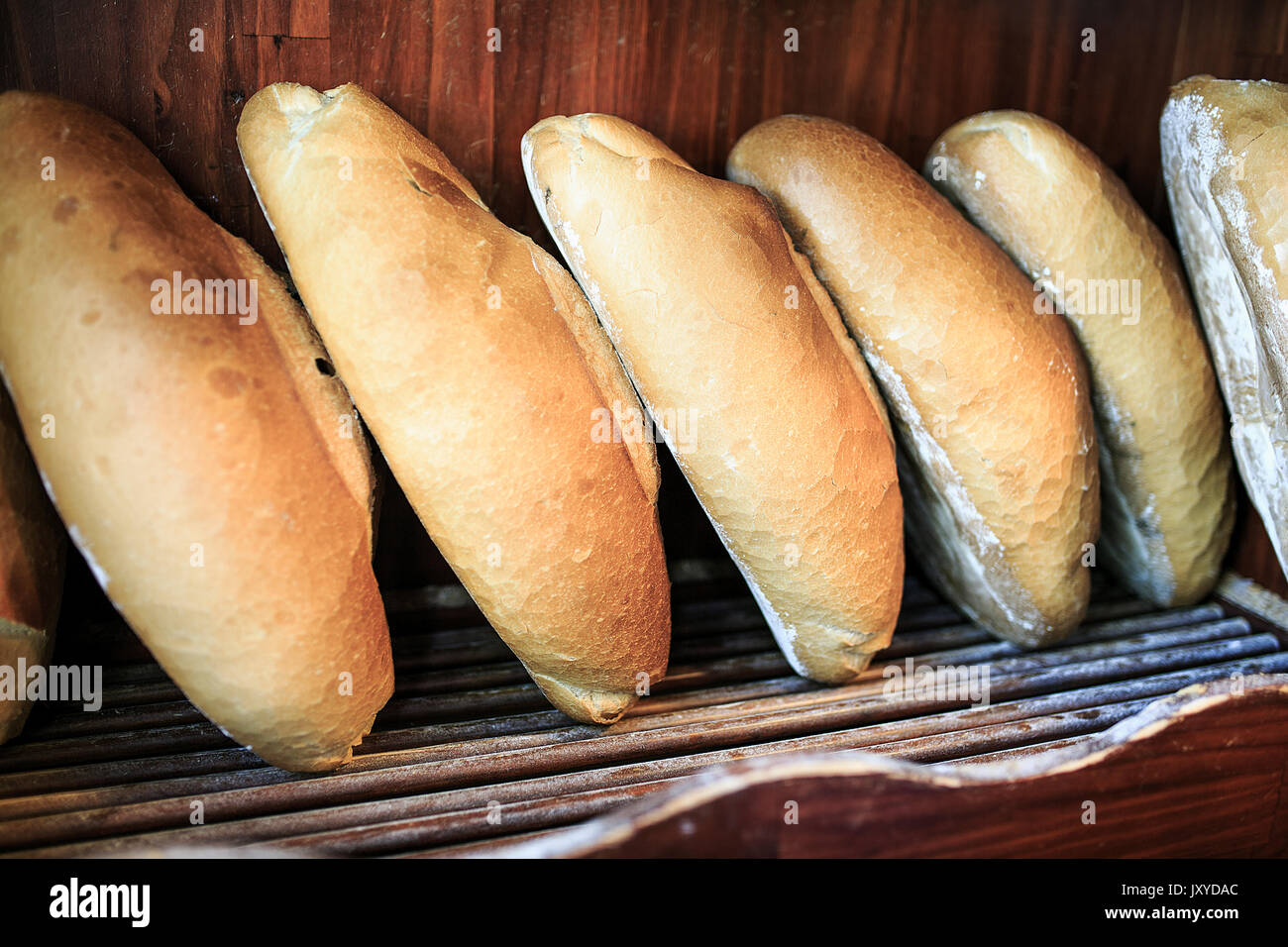group of bread in a backery Stock Photo - Alamy