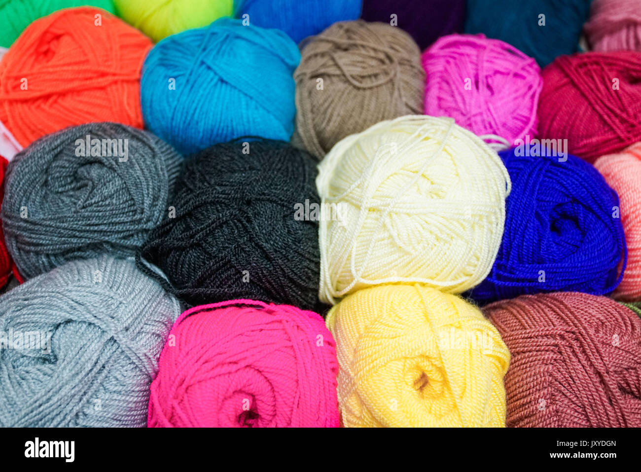 Yarn for knitting. wool yarn Stock Photo - Alamy