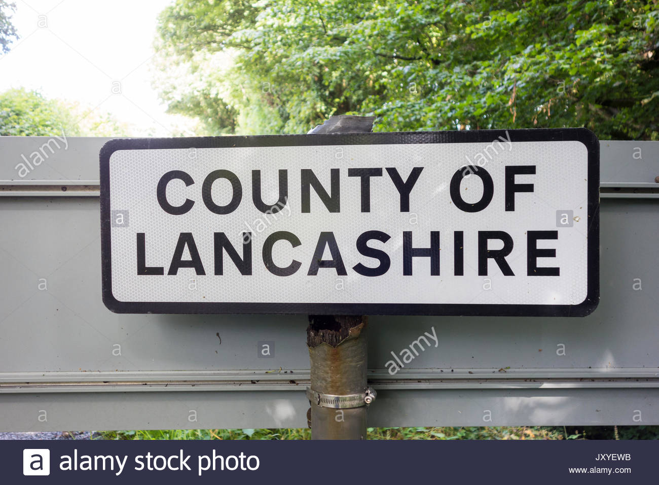 Lancashire County Sign High Resolution Stock Photography and Images - Alamy