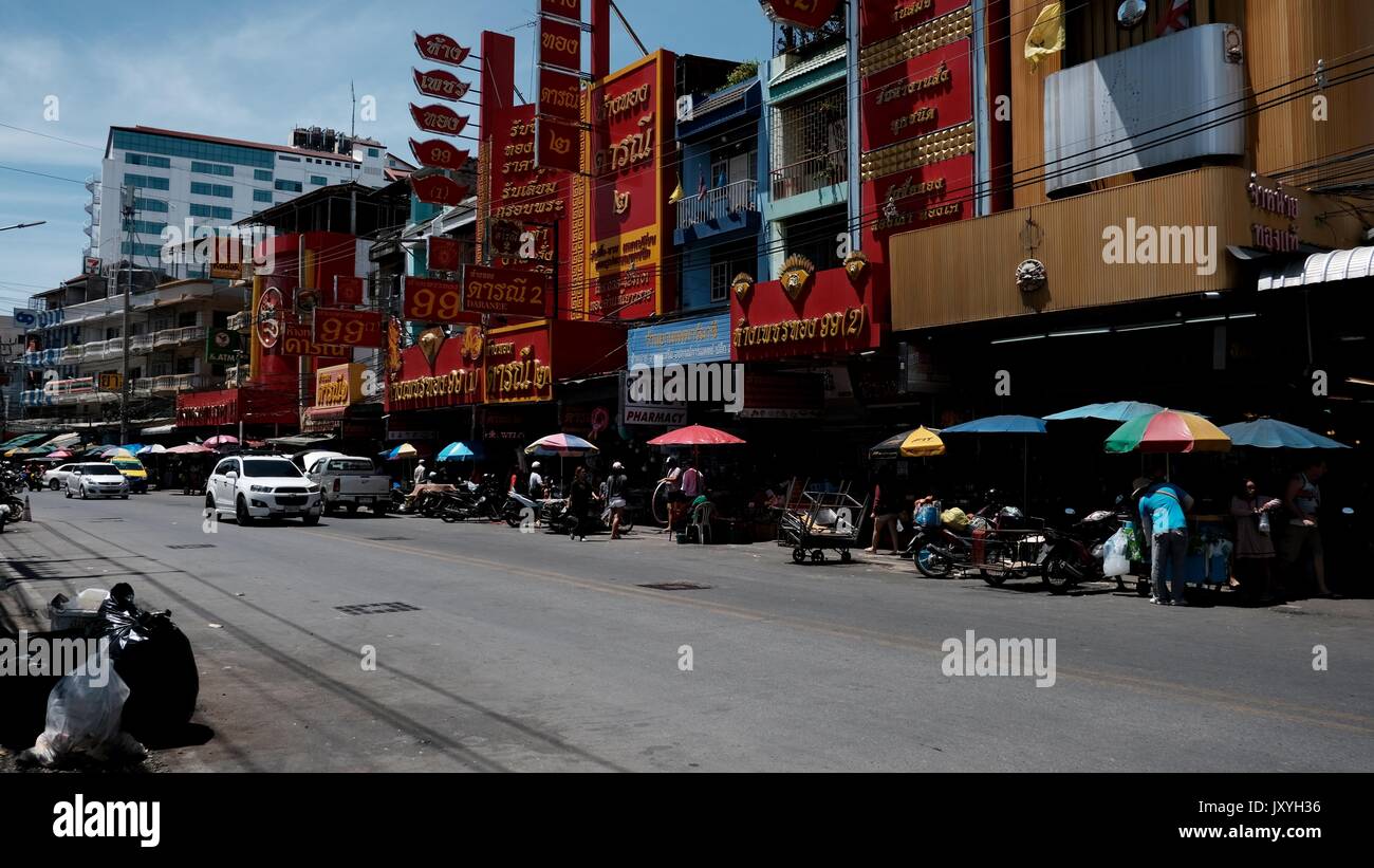 Yaowarat Road Samphanthawong Chinatown Bangkok Thailand Stock Photo - Alamy