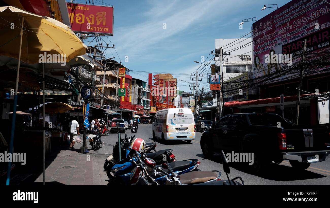 Yaowarat Road Samphanthawong Chinatown Bangkok Thailand Stock Photo - Alamy