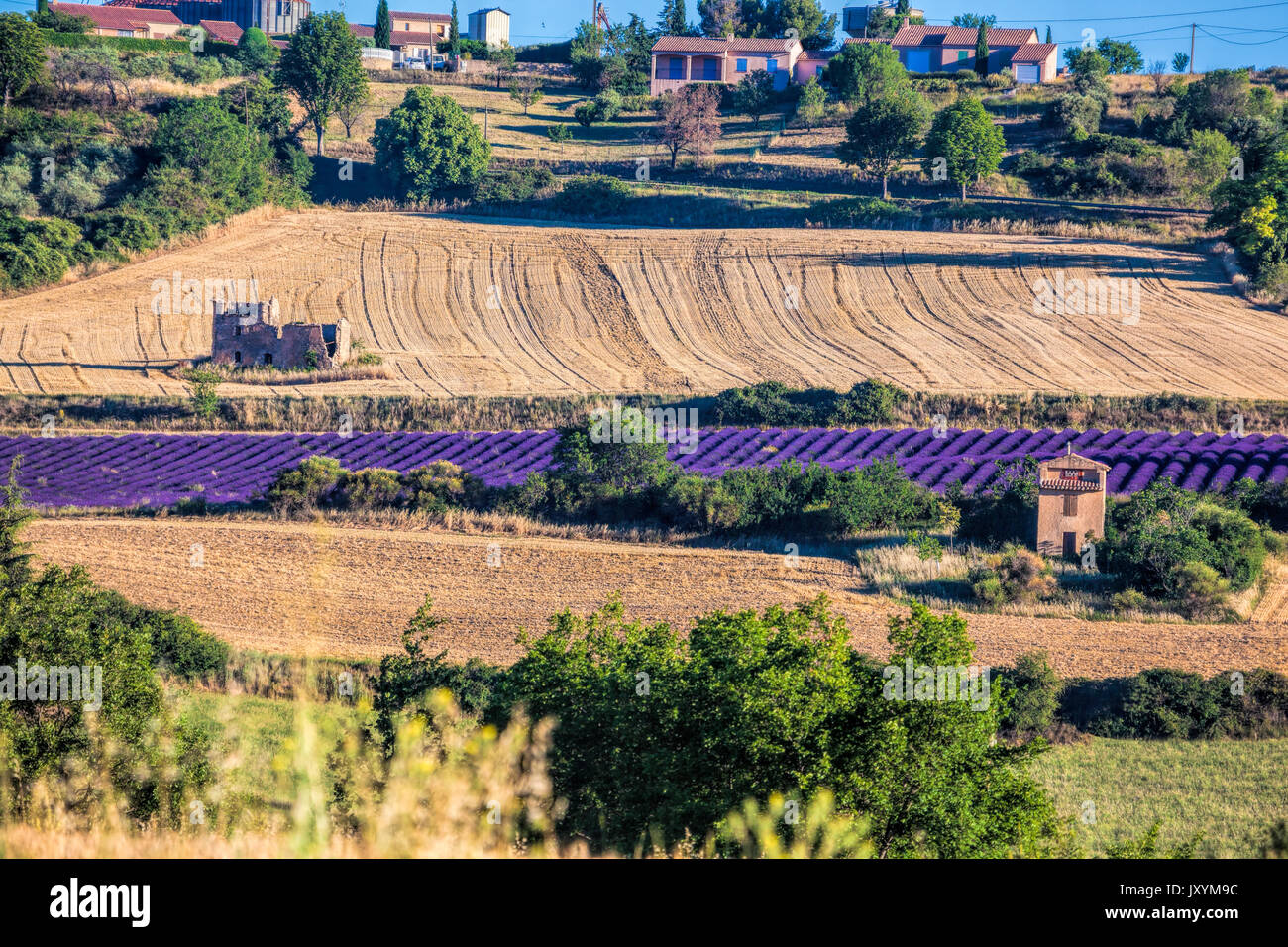 France puimoisson village hi-res stock photography and images - Alamy