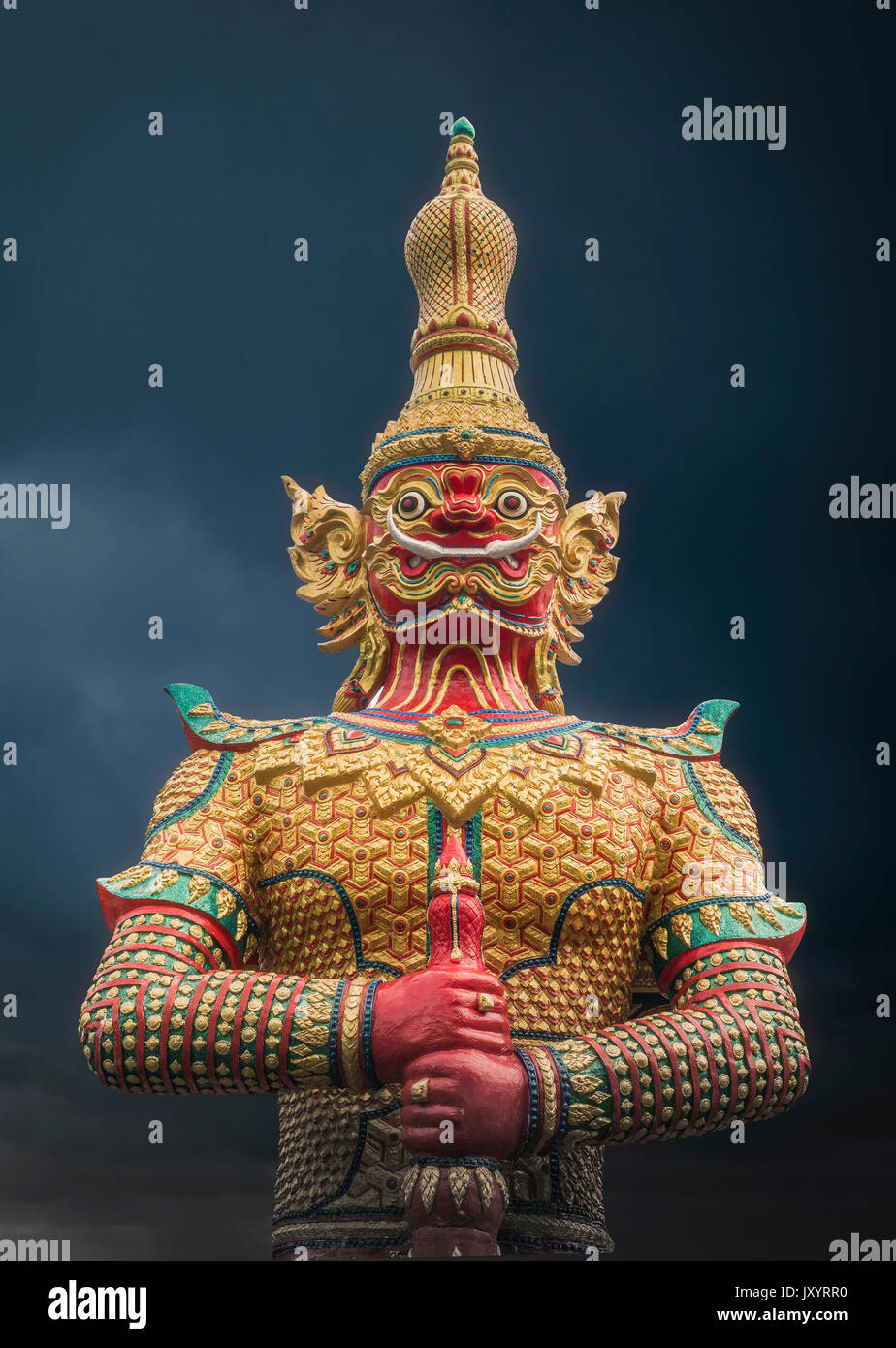 Buddhist demon statue hi-res stock photography and images - Alamy