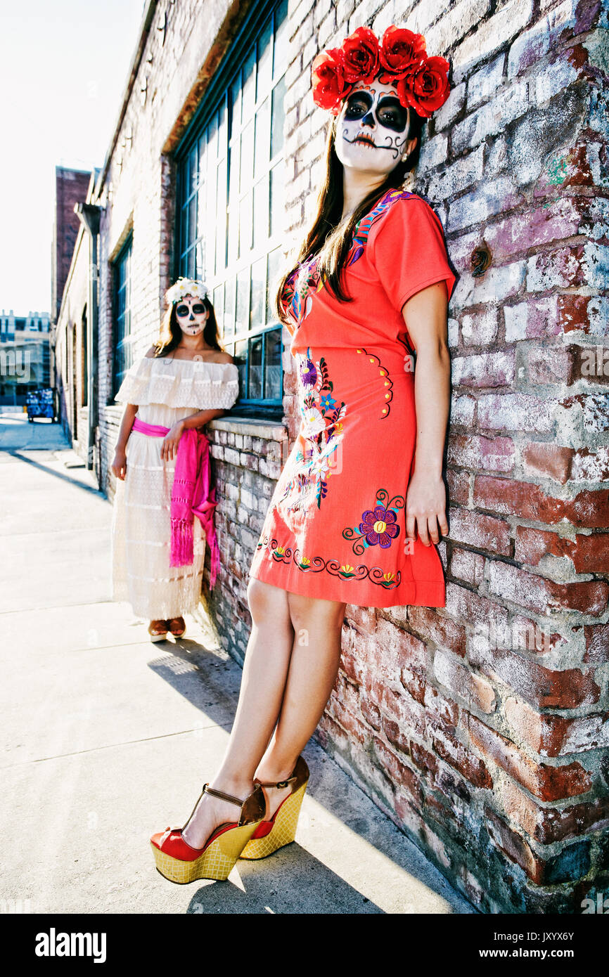 Skull face hi-res stock photography and images - Alamy