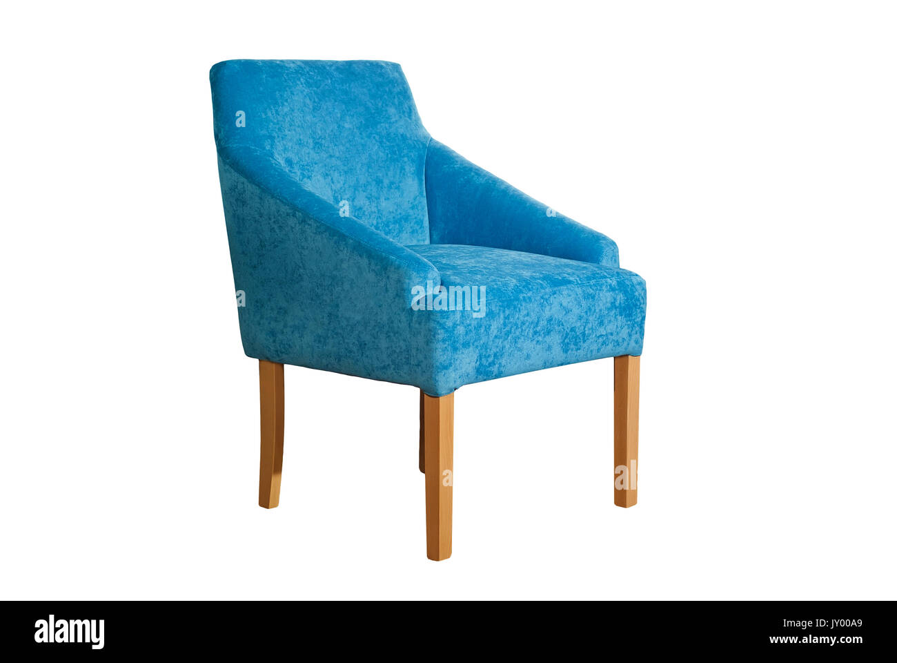 Colored chairs from fabric and suede on a white background Stock Photo ...