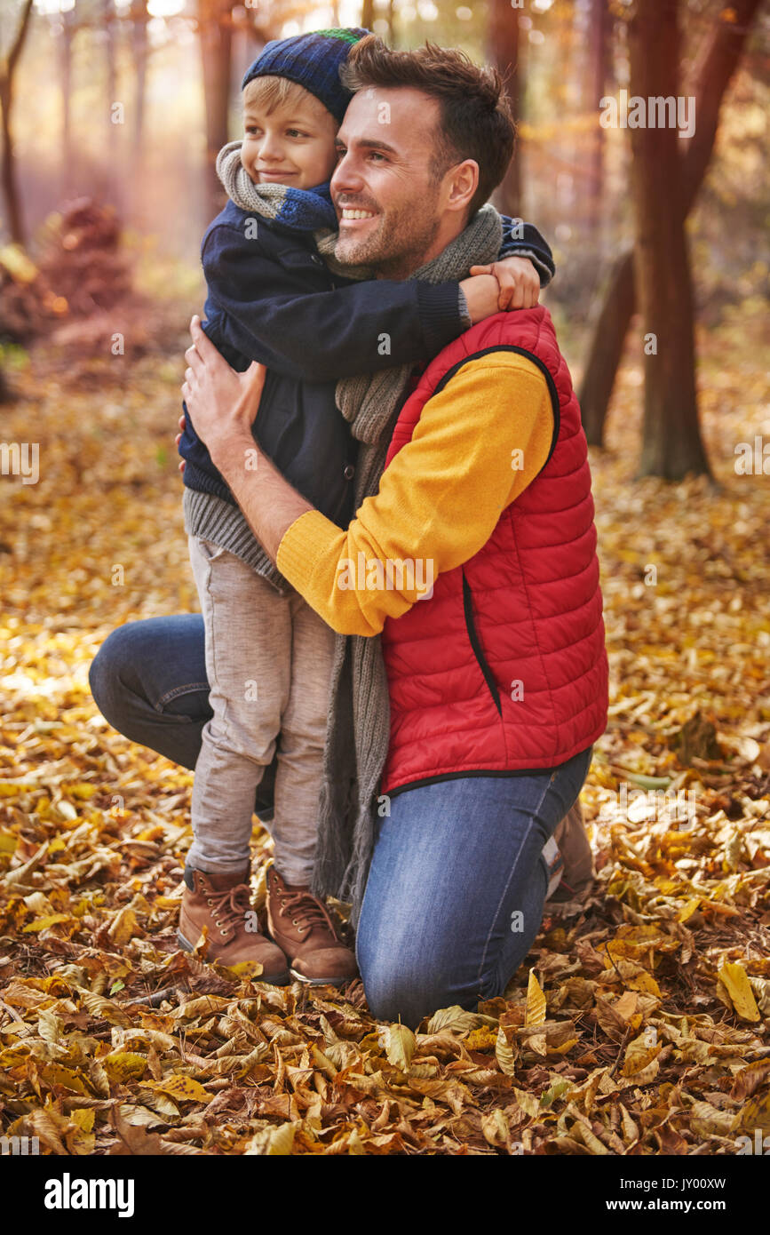 Perfect day with my son Stock Photo - Alamy