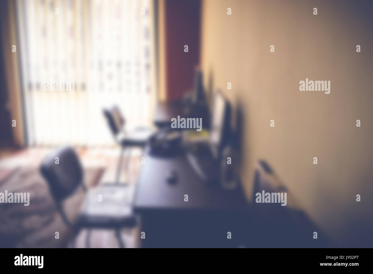 blurred background of office Stock Photo - Alamy