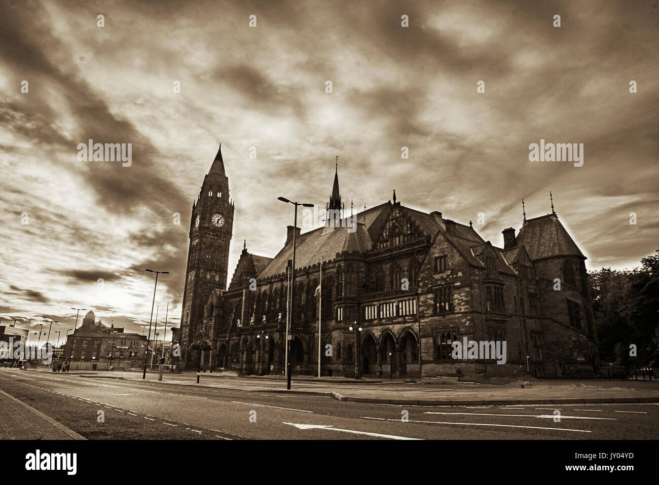 Rochdale town hall hi-res stock photography and images - Alamy