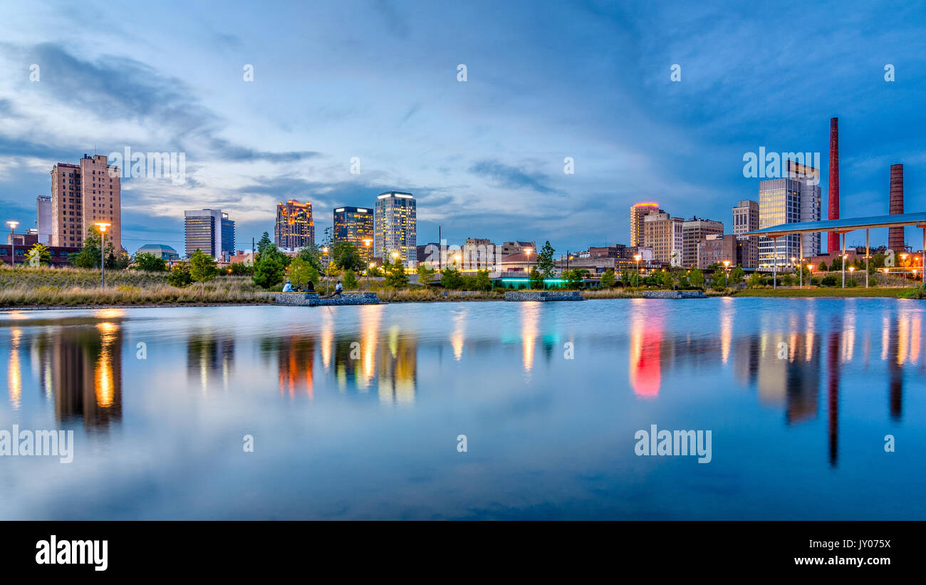 Birmingham, Alabama, USA downtown city skyline Stock Photo - Alamy