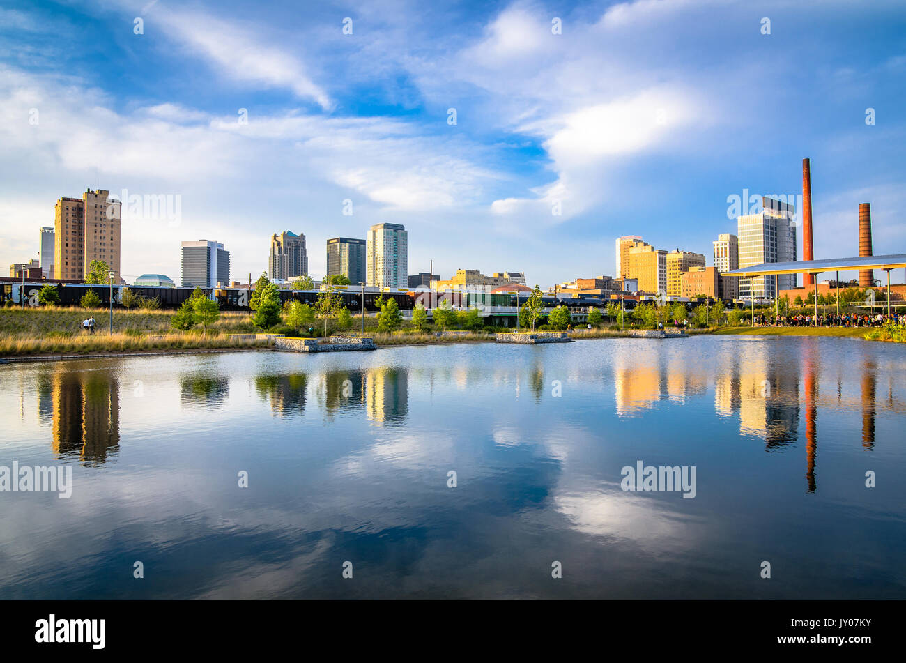Birmingham, Alabama, USA downtown city skyline Stock Photo - Alamy