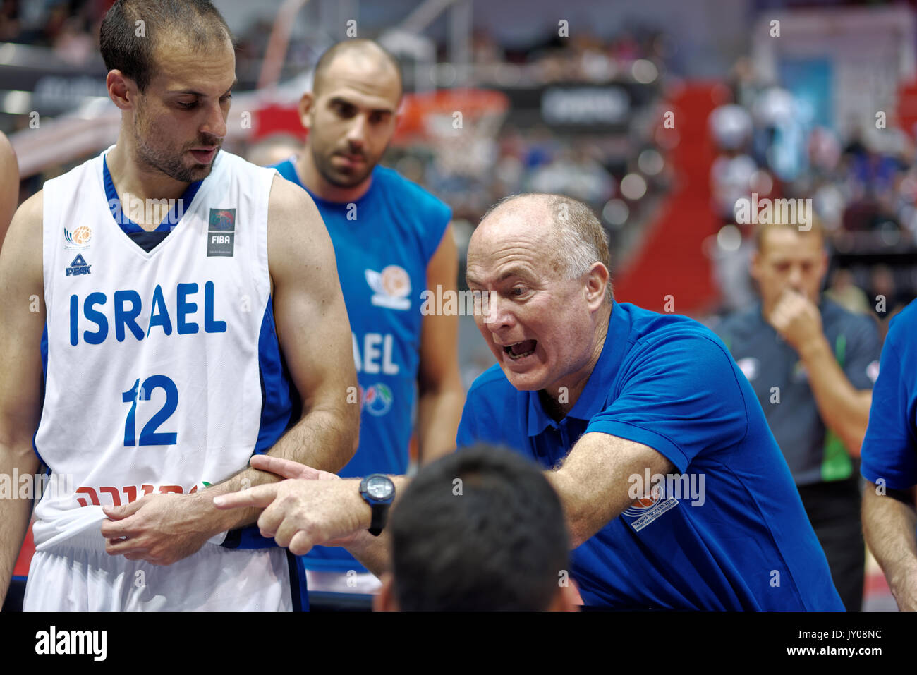 Israel national basketball team hi-res stock photography and images - Alamy