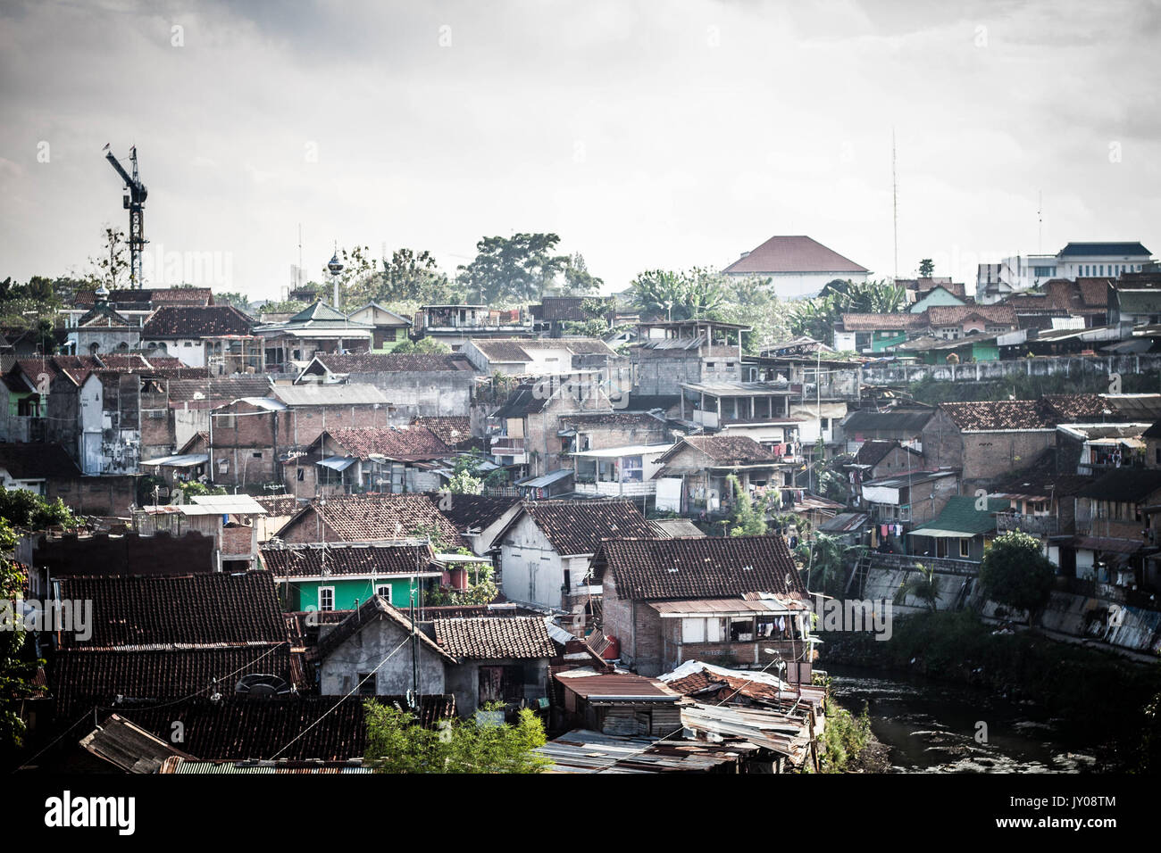 a poor city urban house small pphoto taken in jogja yogyakarta ...