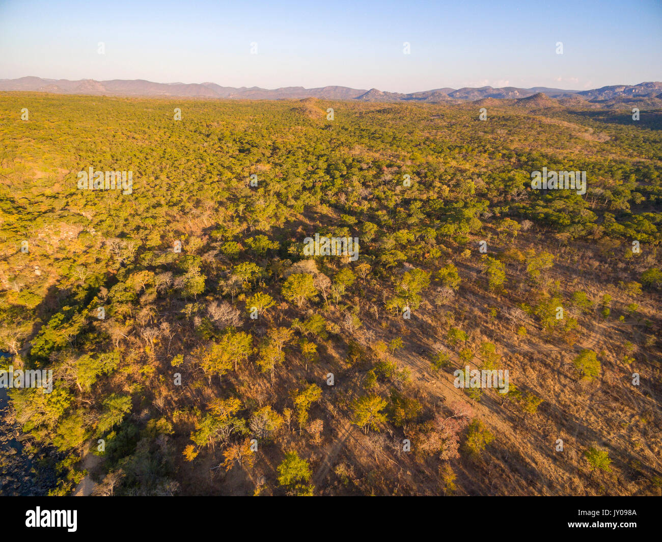 Aerial images from Umfurudzi Safari Area, Zimbabwe Stock Photo - Alamy