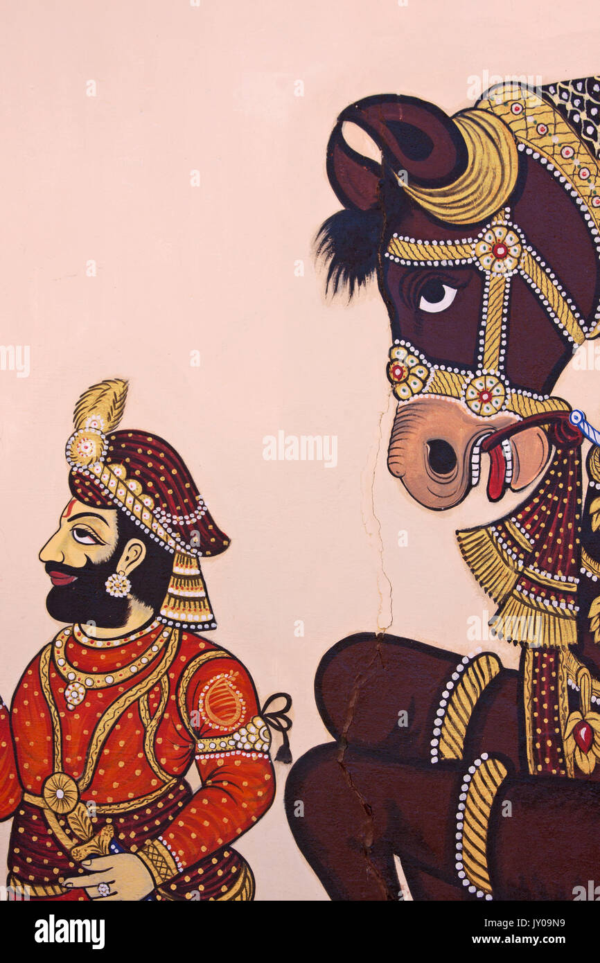 Traditional rajasthani painting hi-res stock photography and images - Alamy