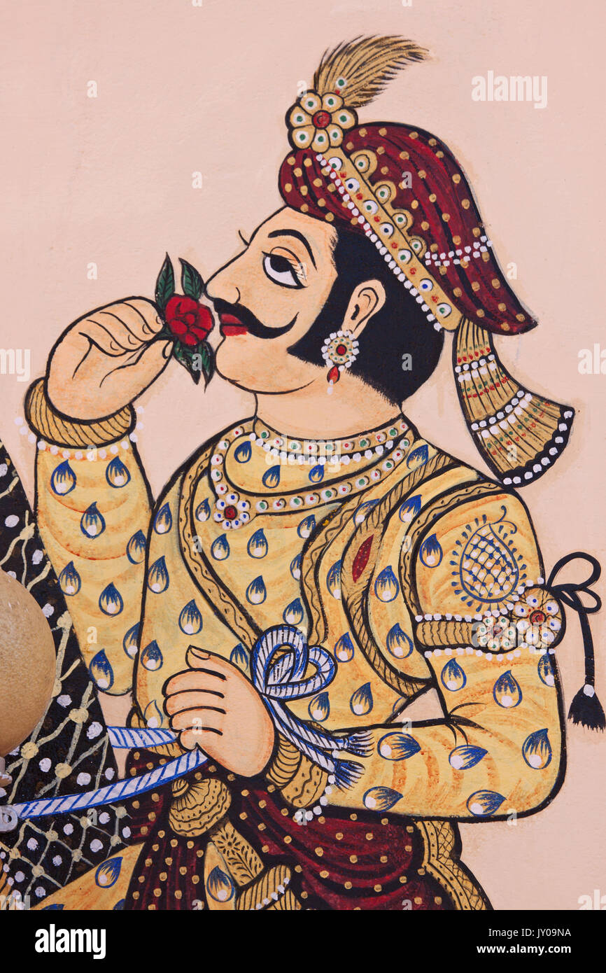 Traditional rajasthani painting hi-res stock photography and images - Alamy