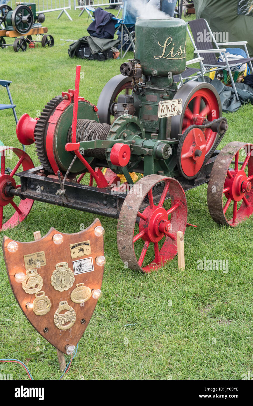 Lister static agricultural engine displayed at Malvern Autumn Show ...