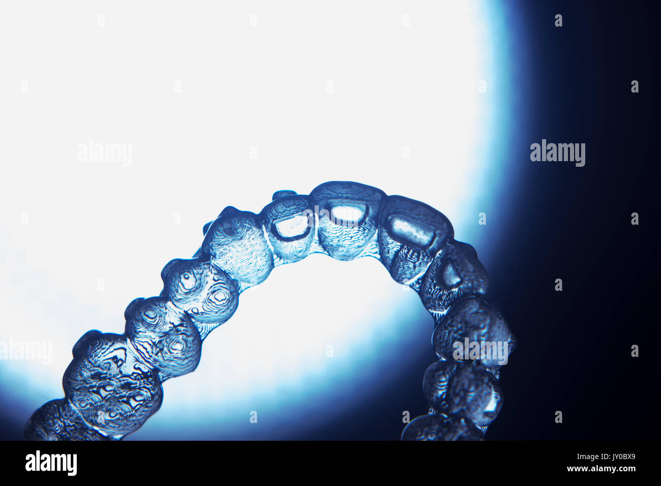 Invisible teeth retainers orthodontic brackets. Plastic modern ...