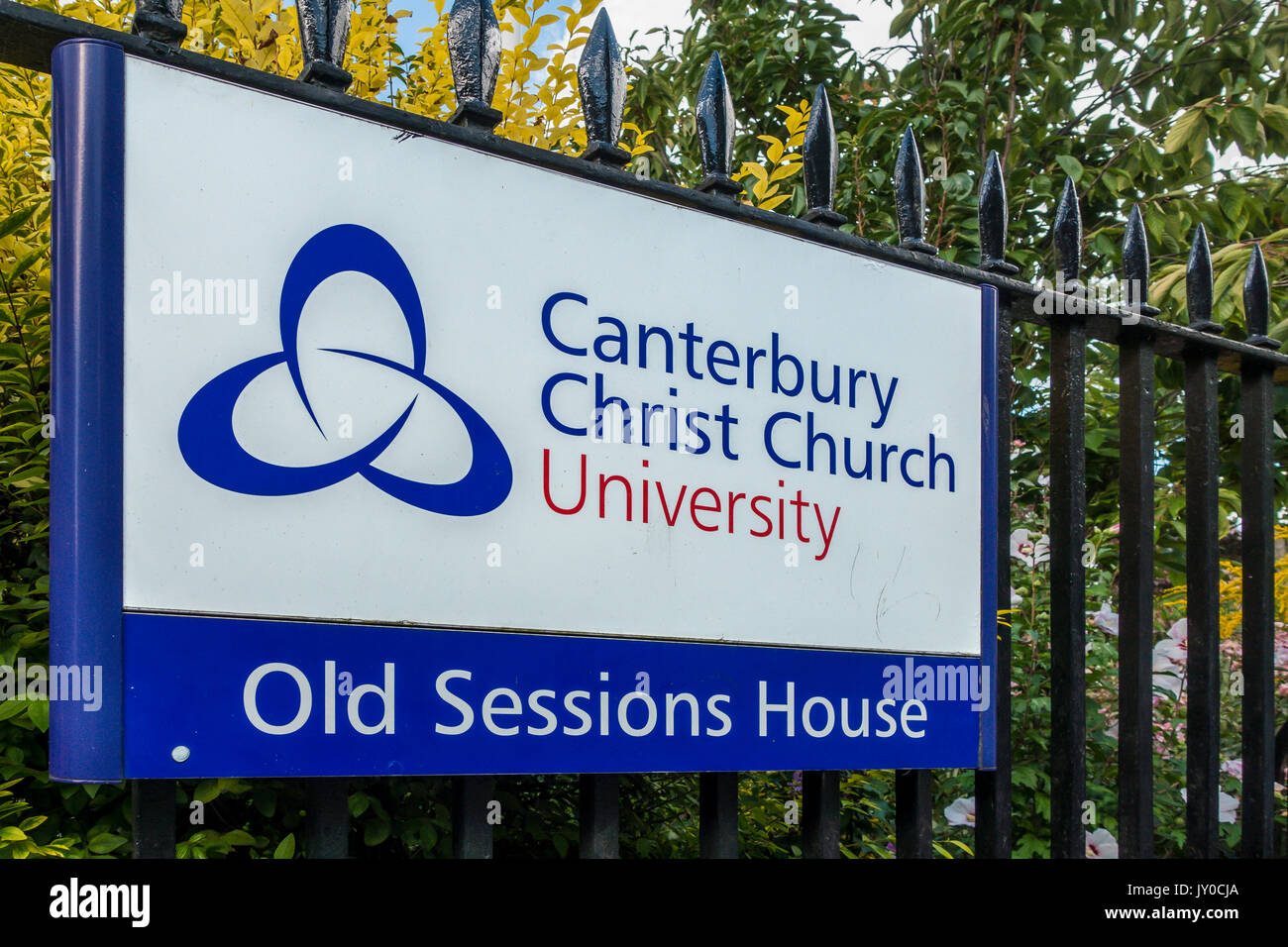 Canterbury Christ Church University Logo