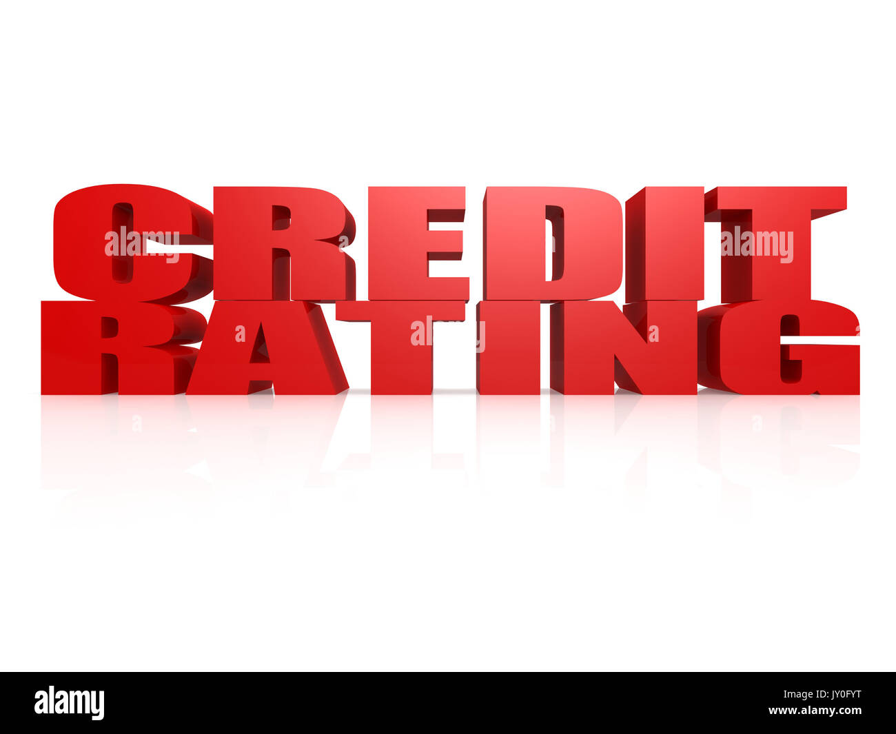 Credit Rating image with hi-res rendered artwork that could be used for ...