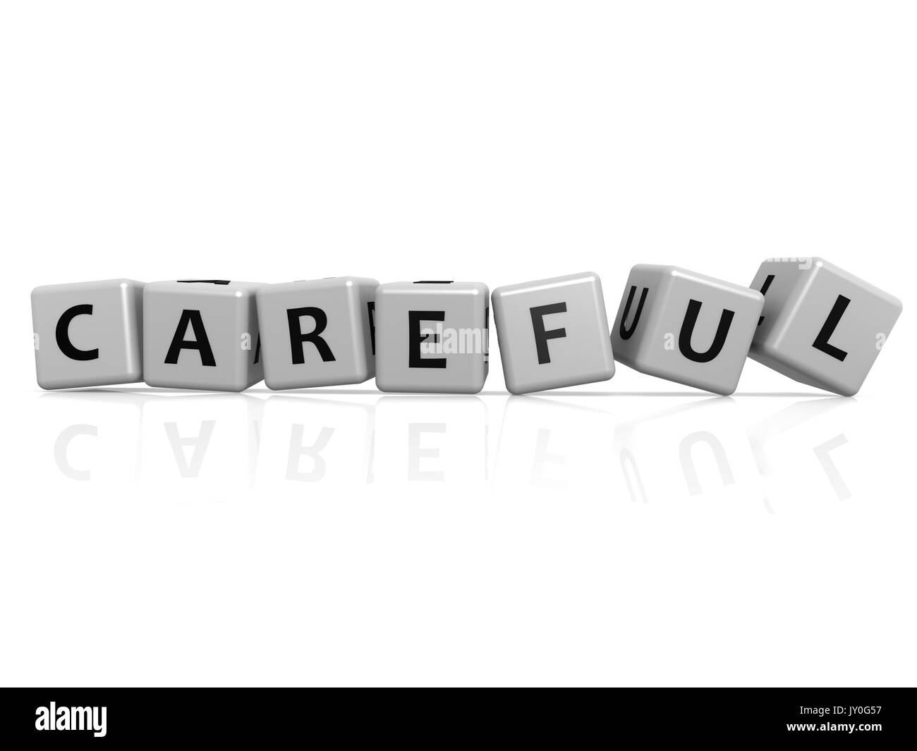 Careful buzzword concept image with hi-res rendered artwork that could ...