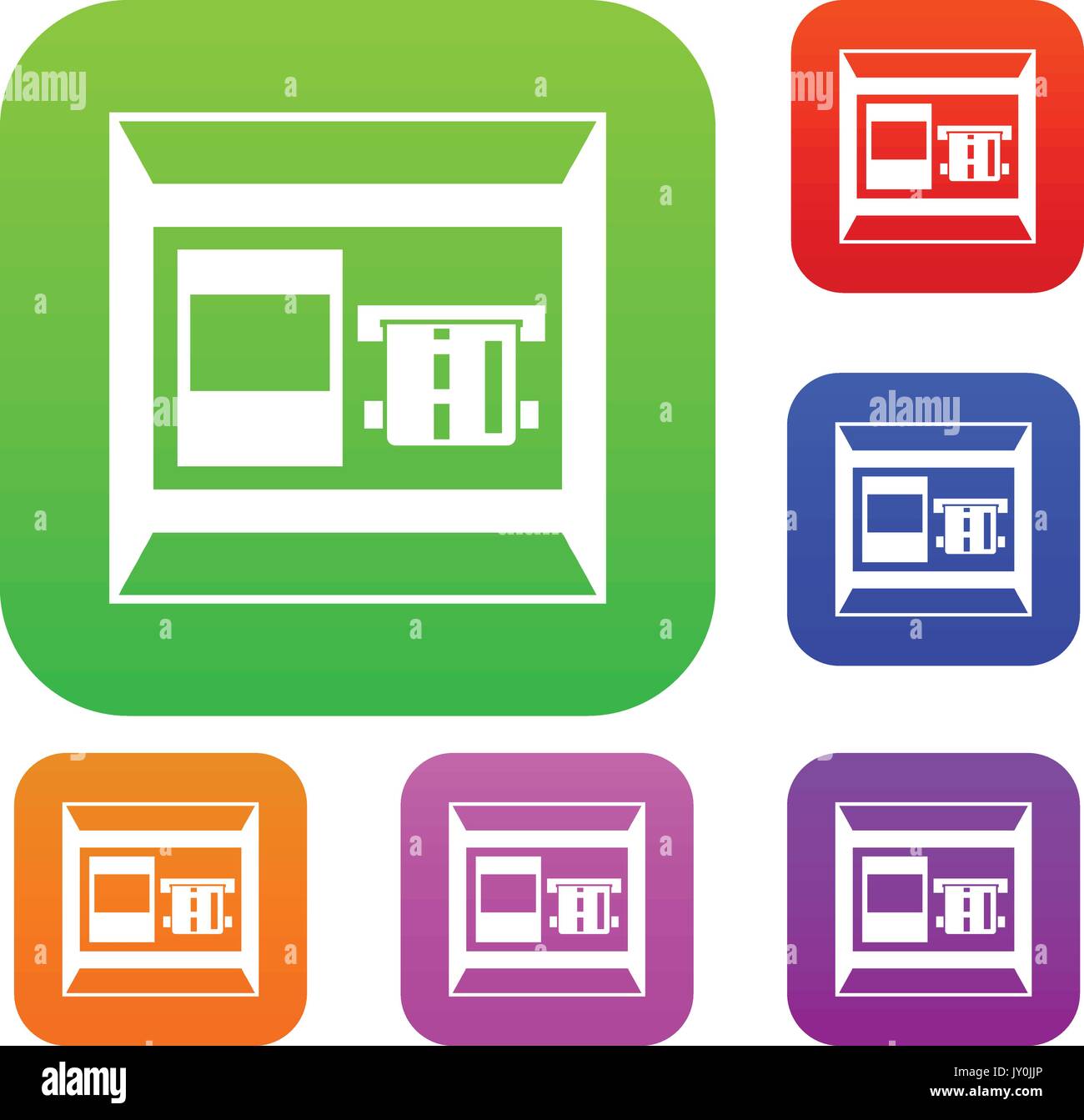 ATM set collection Stock Vector Image & Art - Alamy
