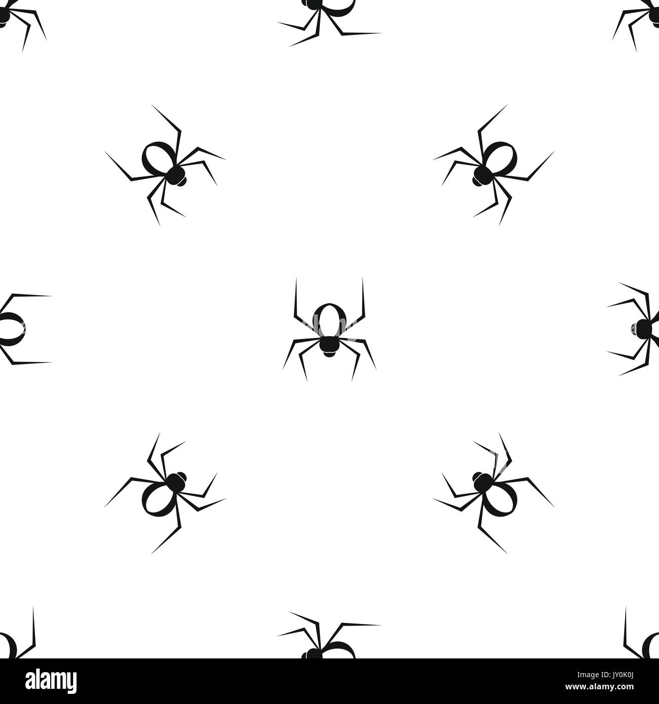 Spider pattern seamless black Stock Vector Image & Art - Alamy