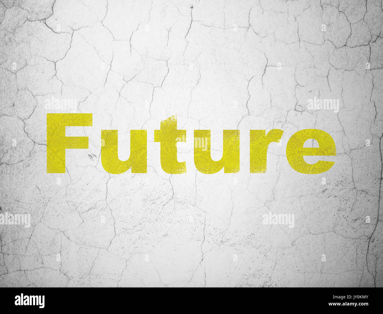 Time concept: Future on wall background Stock Photo - Alamy