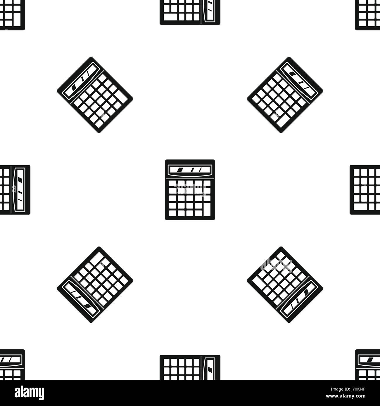 Electronic calculator pattern seamless black Stock Vector Image & Art ...