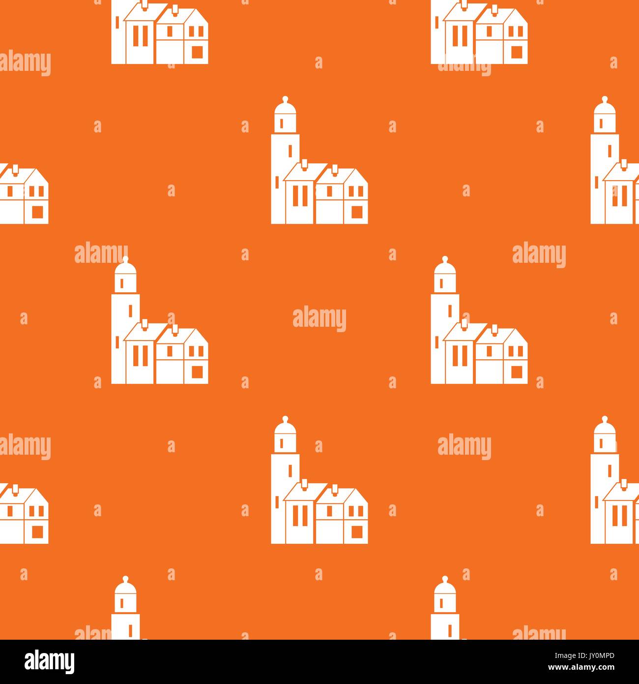 Houses pattern seamless Stock Vector Image & Art - Alamy