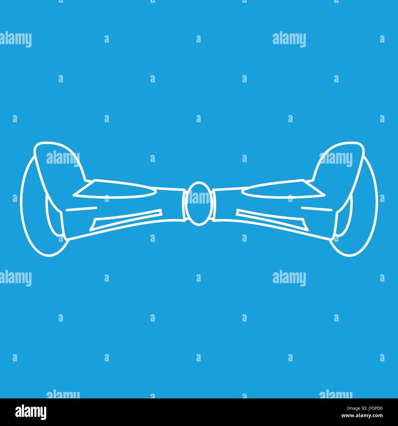 Hoverboard icon, outline style Stock Vector Image & Art - Alamy