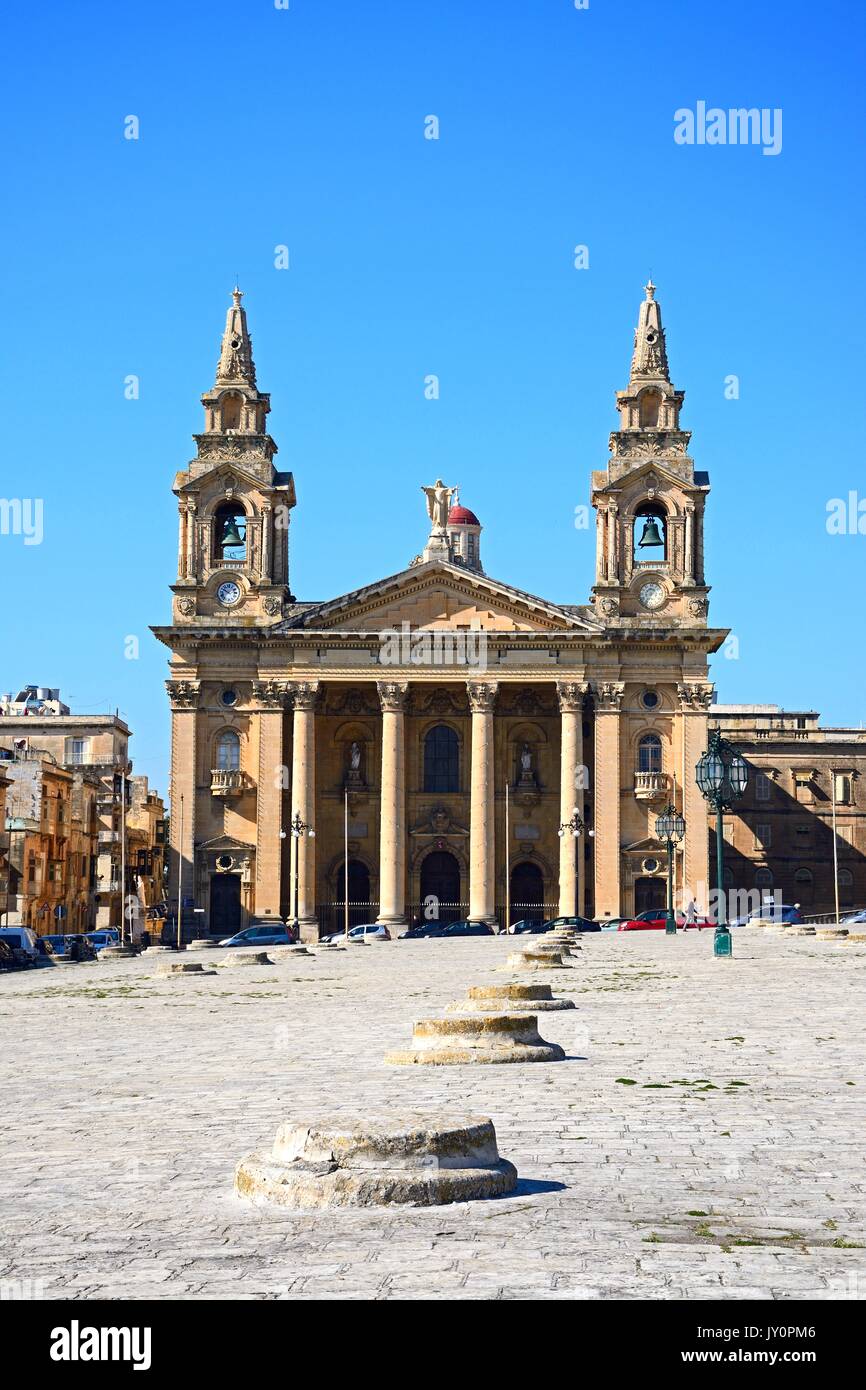 St publius church malta hi-res stock photography and images - Alamy