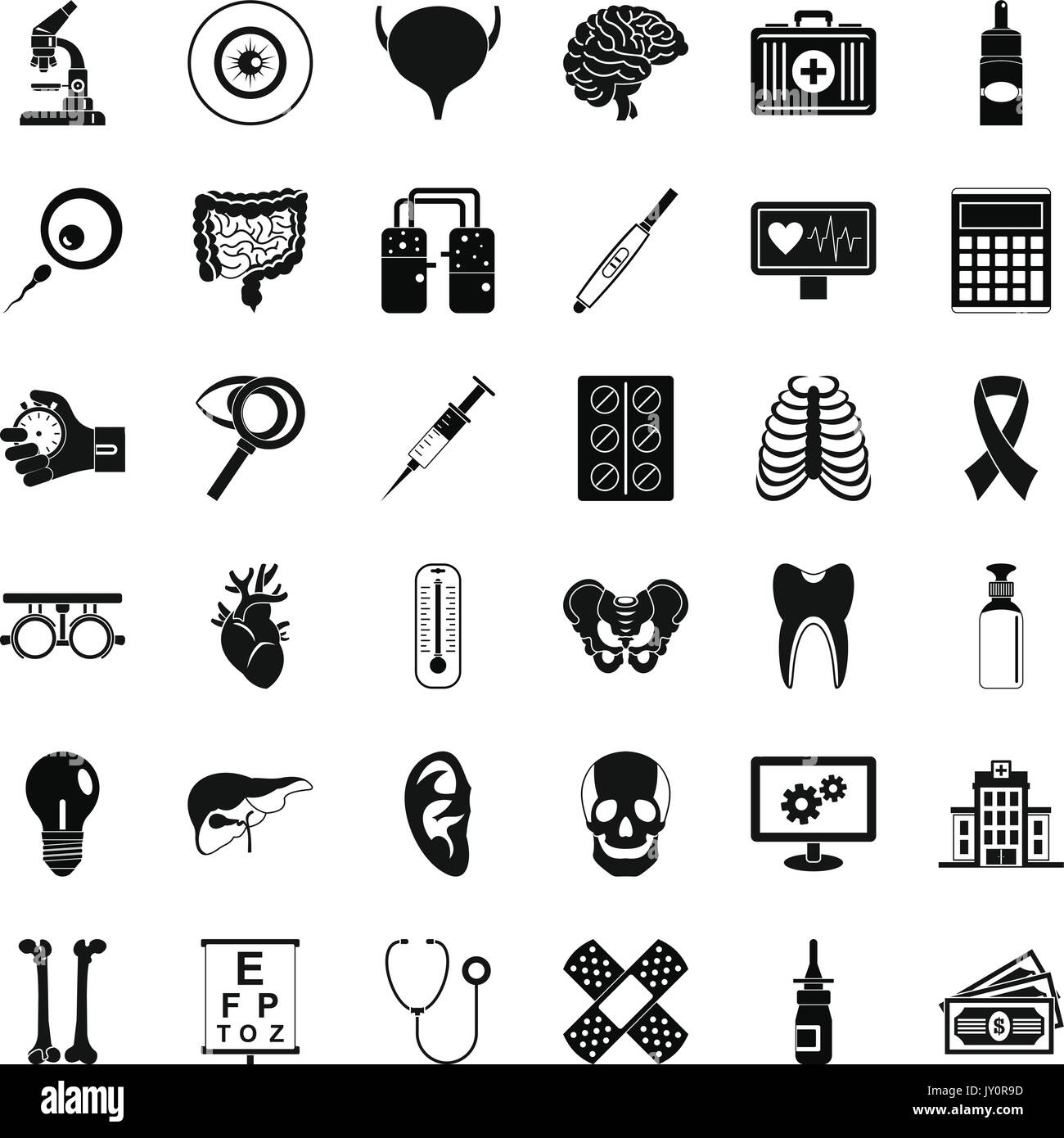 Right brain icons Stock Vector Images - Alamy