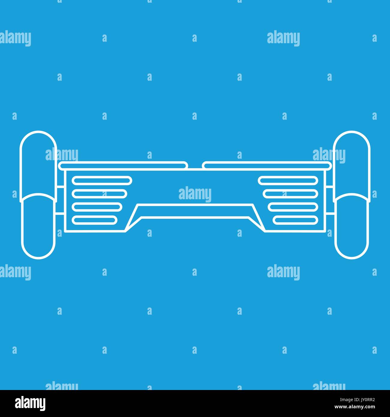 Hover board gyro pod icon, outline style Stock Vector Image & Art - Alamy