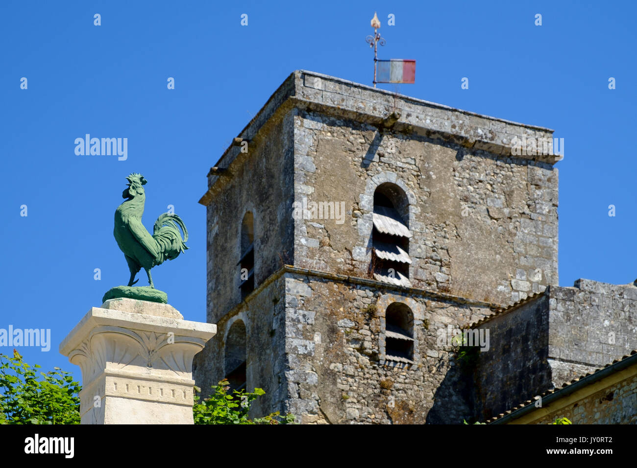 cockerel, rooster, illustration, french, cock, chicken, bird, france ...