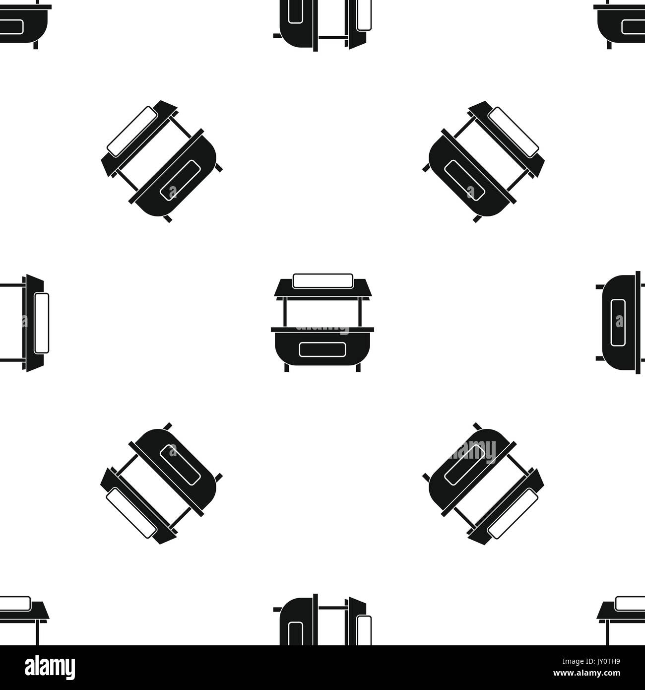 Empty fast food counter Black and White Stock Photos & Images - Alamy